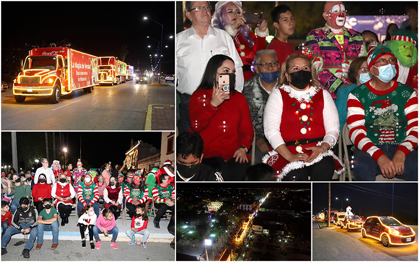 Exitoso Desfile Navideño y Caravana Coca Cola 2021 - El Tamaleo